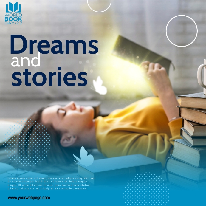 Dream & Stories Flyer Template | PosterMyWall