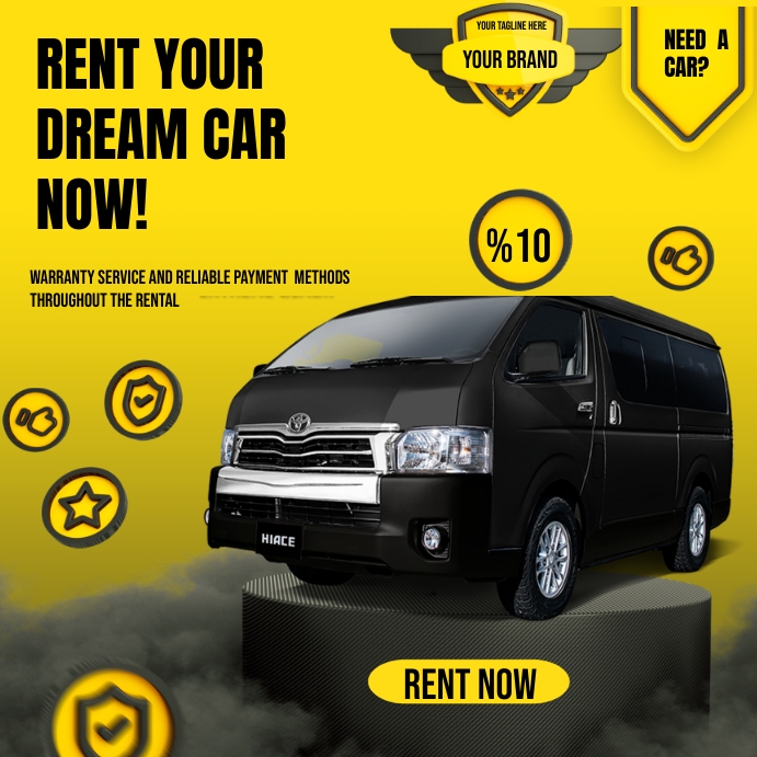 Dream Car Template | PosterMyWall