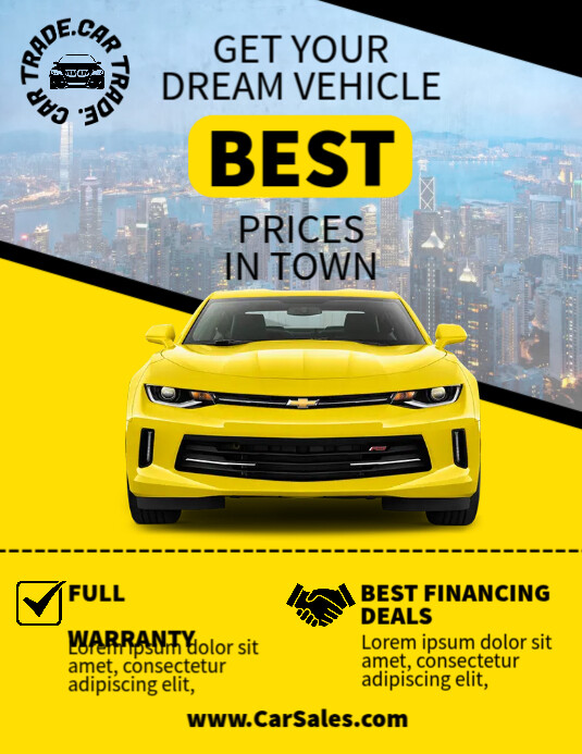 Copy of Dream Car Flyer | PosterMyWall