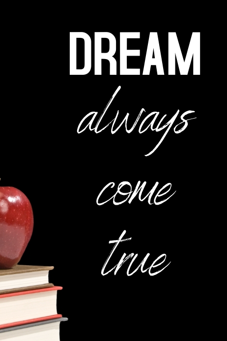 Dream Template | PosterMyWall