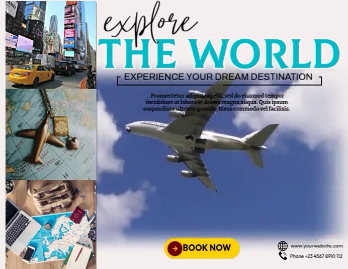 Dream Destination Video Ads Template | PosterMyWall