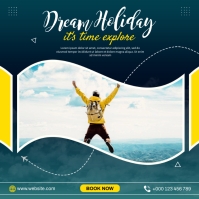 Explore Dream Holiday Template | PosterMyWall