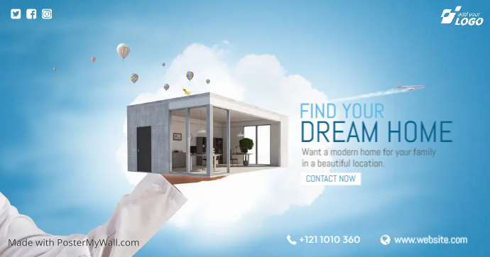 Copy of Dream Home Ad | PosterMyWall