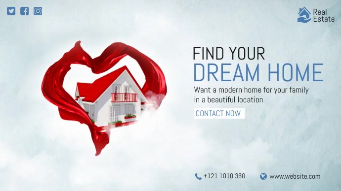 Plantilla de Dream Home Ad | PosterMyWall