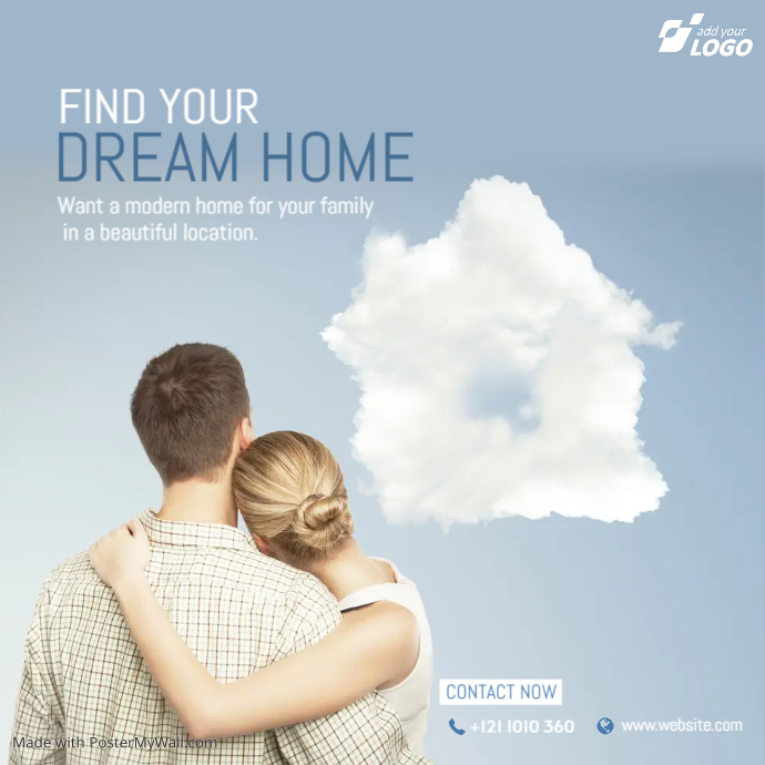 Dream Home Ad Template | PosterMyWall