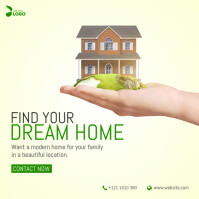 Dream Home Ad Template | PosterMyWall