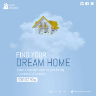 Dream Home Ad Template | PosterMyWall