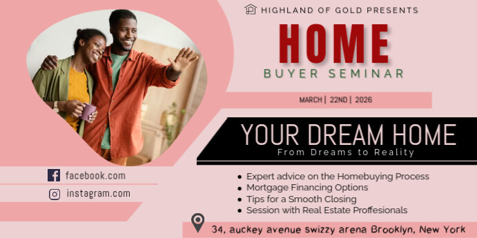 DREAM HOME Template | PosterMyWall