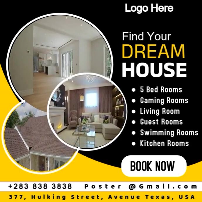 Plantilla de Dream house & interior design Instagram post | PosterMyWall