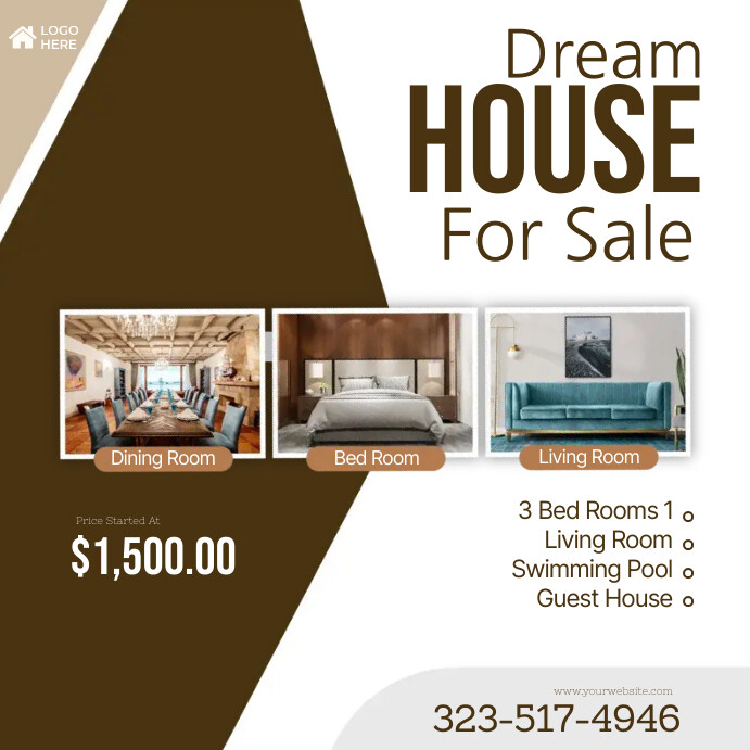 Copy of dream house | PosterMyWall