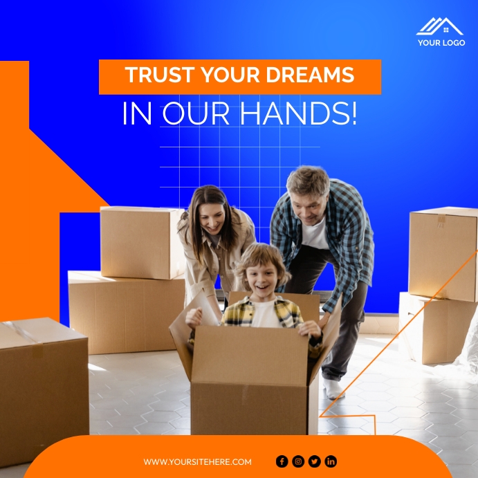 Dream house instagram post Template | PosterMyWall