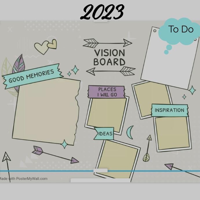 Copy of Dream or vision board | PosterMyWall