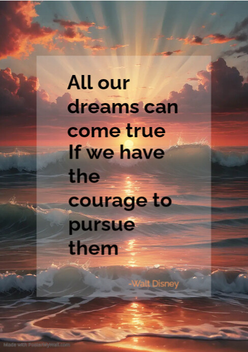 Dream quotes Template | PosterMyWall