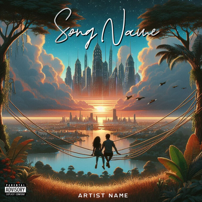 Dream Song Mixtape Album Cover Art Album Cover Templat | PosterMyWall