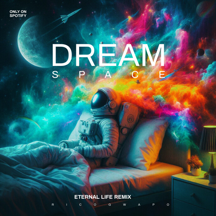 DREAM SPACE ALBUM ARTWORK Template | PosterMyWall