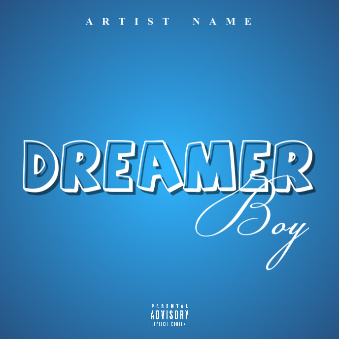 Copy of DREAMER BOY MIXTAPE COVER | PosterMyWall