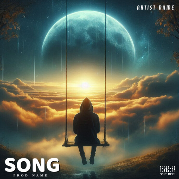 Dreamer Song Mixtape Album Cover Art Album Cover Template | PosterMyWall