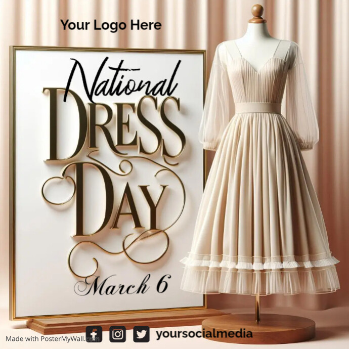 Copy of Dress Day Poster | PosterMyWall