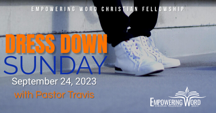 Dress Down Sunday Template | PosterMyWall