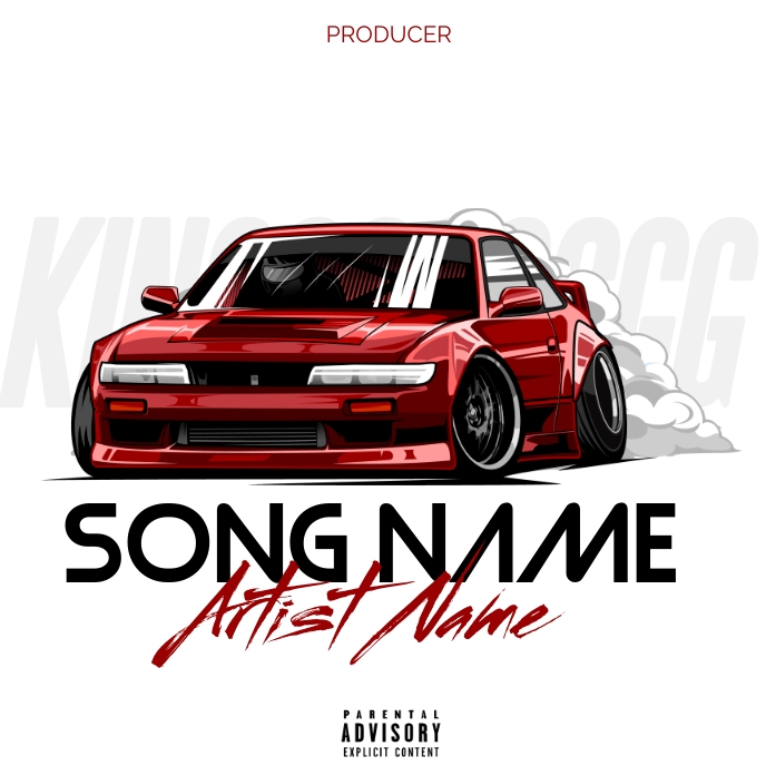 Drift Cover Art Template | PosterMyWall