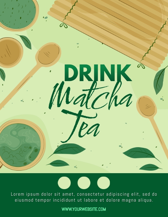 Copy of Drink Matcha Template | PosterMyWall
