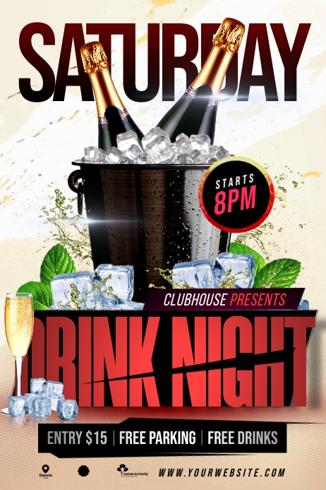 Copy of drink night | PosterMyWall