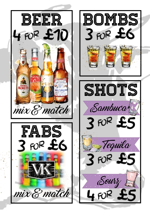 drinks offer Template | PosterMyWall