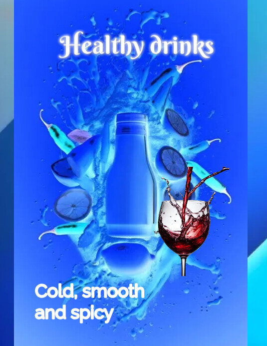 Drinks splash template | PosterMyWall