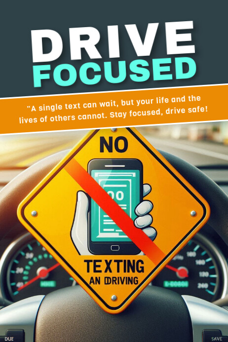 Copy of Drive focused | PosterMyWall