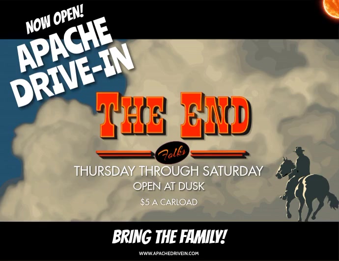 DRIVE IN Template | PosterMyWall