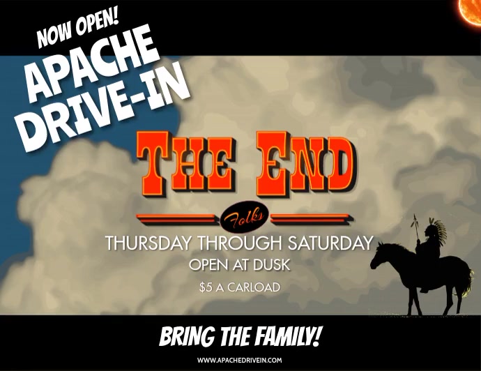 DRIVE IN Template | PosterMyWall