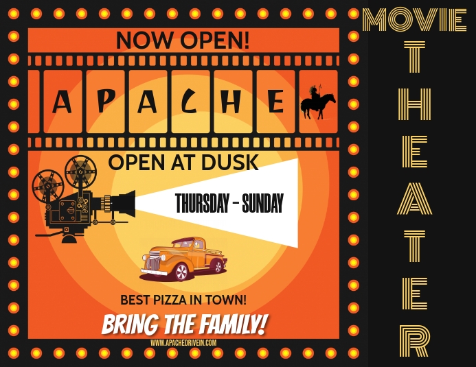 DRIVE IN Template | PosterMyWall