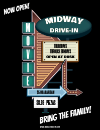 DRIVE IN Template | PosterMyWall