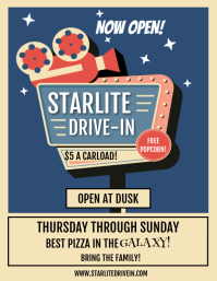 DRIVE IN Template | PosterMyWall