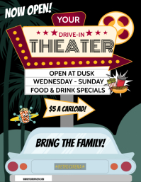 DRIVE IN Template | PosterMyWall