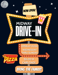 DRIVE IN Template | PosterMyWall