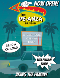 DRIVE IN Template | PosterMyWall