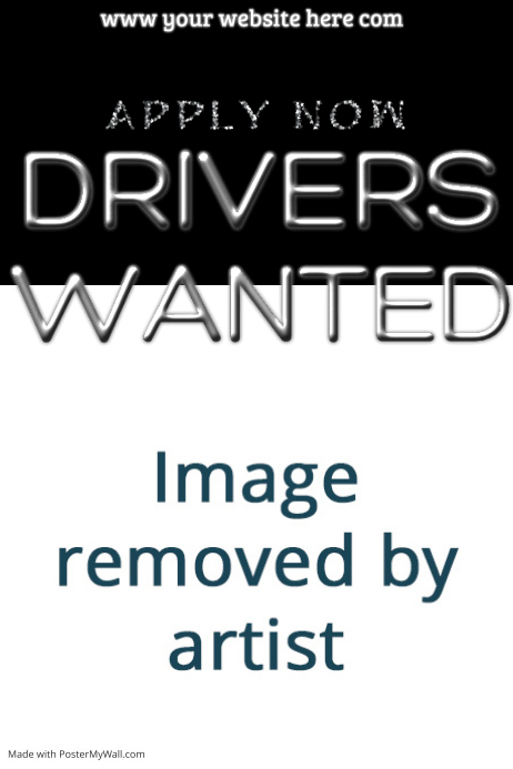 drivers wanted Template | PosterMyWall