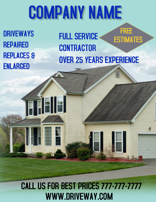 DRIVEWAY SEALING Template | PosterMyWall