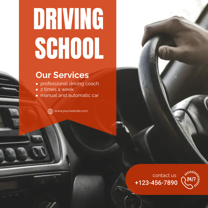 Driving Template | PosterMyWall