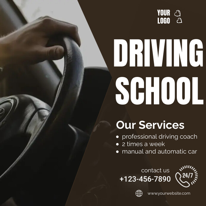 Driving Template | PosterMyWall