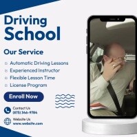 Driving Lesson Ads Template | PosterMyWall