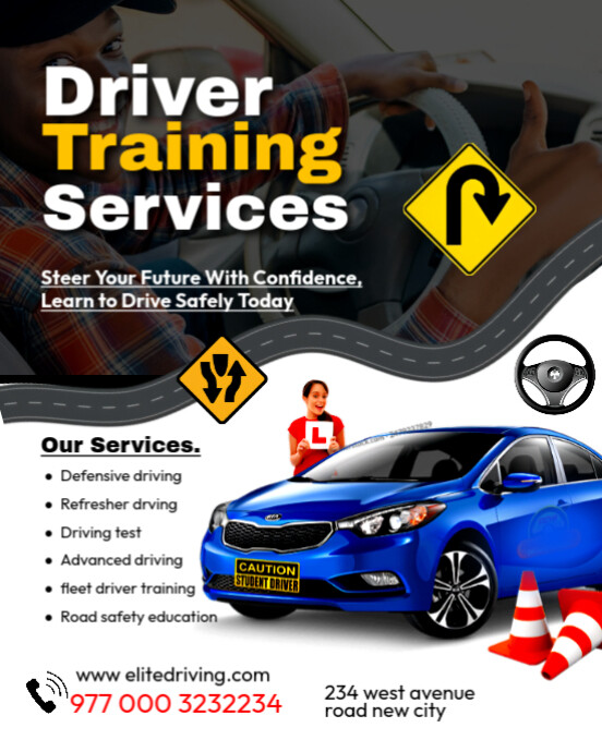 Driving school classes lessons defensive cdl automatic driver's ...