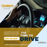 DRIVING SCHOOL Template | PosterMyWall