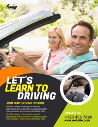 Driving School Poster Template | PosterMyWall