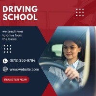 Driving School Ads Template | PosterMyWall