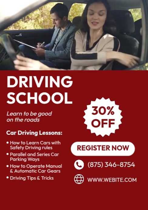 Copy of Driving School Offer | PosterMyWall