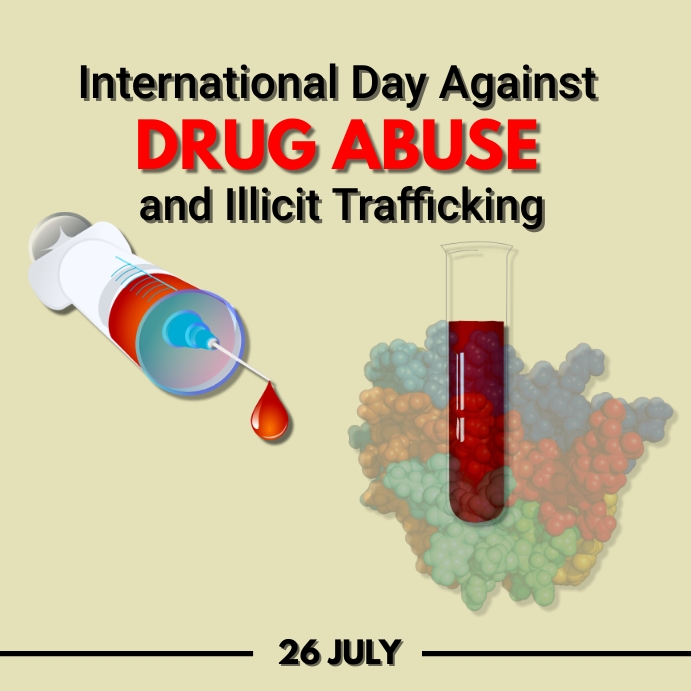 Drug against day Template | PosterMyWall