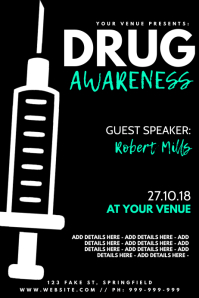 Drug Awareness Flyer Template | PosterMyWall