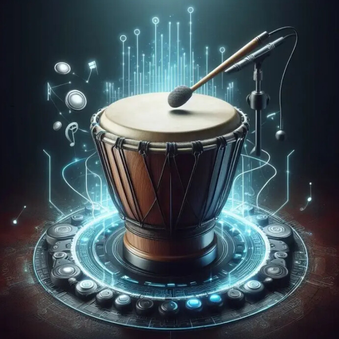 Drum Template | PosterMyWall